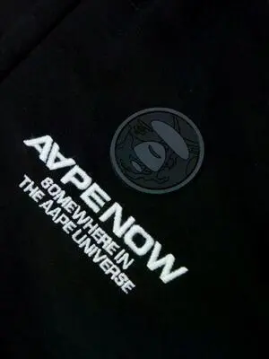 AAPE BY *A BATHING APE Moonface Patch Track Pants