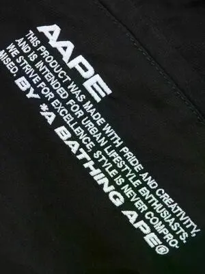 AAPE BY *A BATHING APE Moonface Tapered Trousers