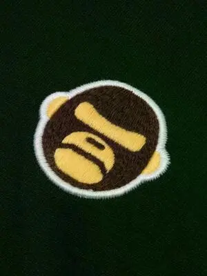 AAPE BY *A BATHING APE Moonface Logo Sweatshirt - Green