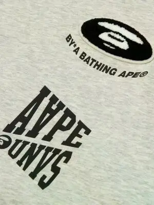 AAPE BY *A BATHING APE Moonface Logo-print T-shirt
