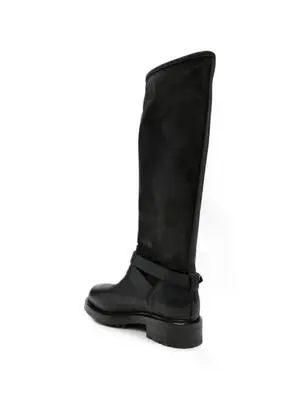 STRATEGIA SHOES Strategia Buckle-strap Knee-high Boots