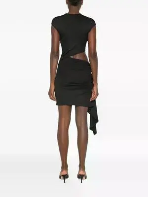 Christopher Esber Ruched Cut-out Mini Dress