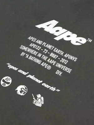 AAPE BY *A BATHING APE Moonface Long-sleeve Shirt