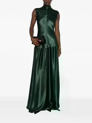 FFORME Sleeveless High-neck Dress