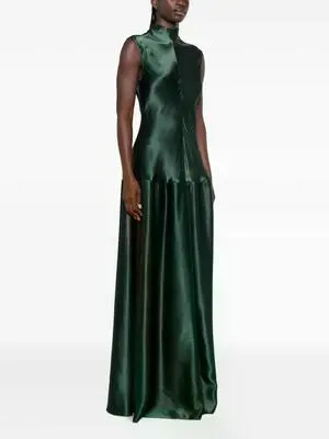 FFORME Sleeveless High-neck Dress