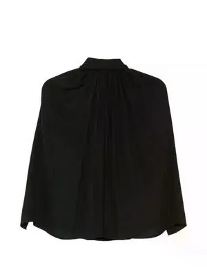 Dice Kayek Crystal-embellished Pleated Blouse