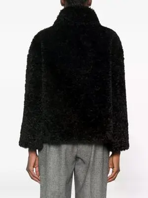Herno Faux-fur High-neck Coat