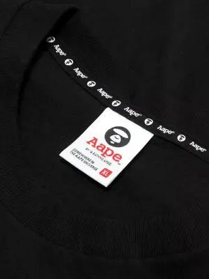 AAPE BY *A BATHING APE Moonface-print T-shirt
