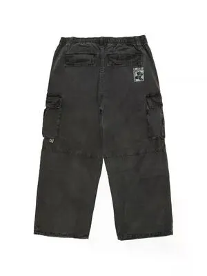 AAPE BY *A BATHING APE Moonface Loose-fit Trousers - Black