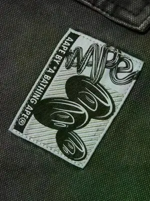 AAPE BY *A BATHING APE Moonface Loose-fit Trousers