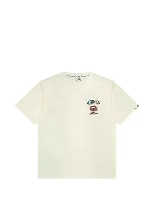 AAPE BY *A BATHING APE Graphic-print T-shirt - Neutrals