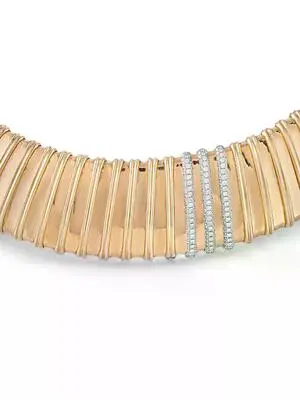 Roberto Coin Tubogas Diamond Necklace