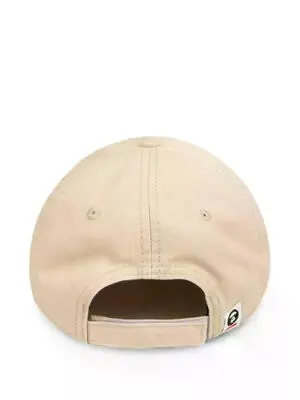 AAPE BY *A BATHING APE Embroidered-logo Curved-brim Cap - Neutrals