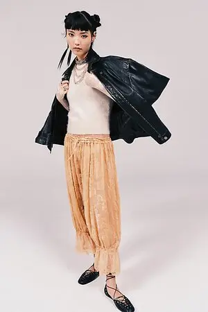 Free People We The Free Parker Leather Jacket