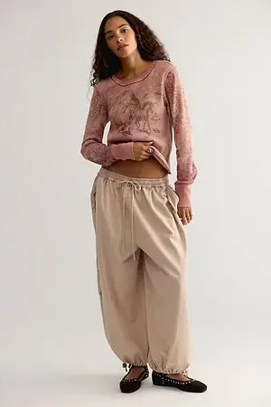 Free People We The Free Saddle Up Thermal Top