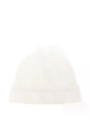 Eleventy Ribbed-knit Beanie Hat
