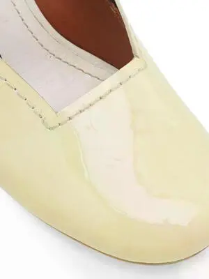 Celine Patent-finish Slingback Sandals