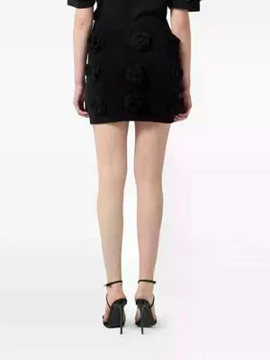 Philipp Plein Floral Detail Mini Skirt