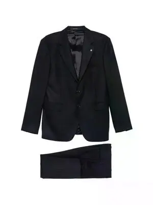 Tagliatore Single-breasted Buttoned Suit - Blue