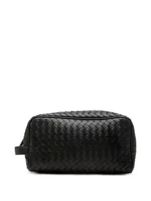 Bottega Veneta 2012-2026 Nappa Intrecciato Pouch - Black