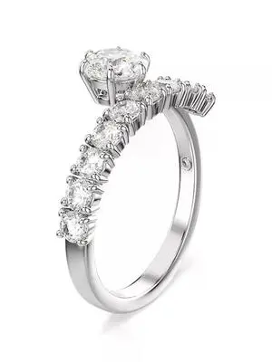 SWAROVSKI Matrix Cubic-zirconia Wrap-around Open Ring