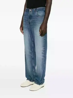 A.p.c. Fairfax Straight-leg Jeans In Washed Finish