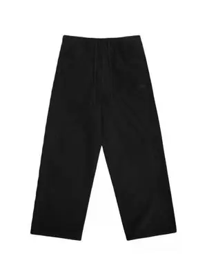 Rains Track Pants With Drawstring Waist - Black