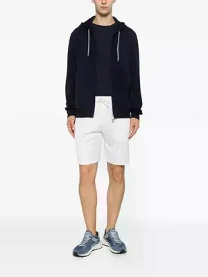 Eleventy Drawstring Waist Shorts - White