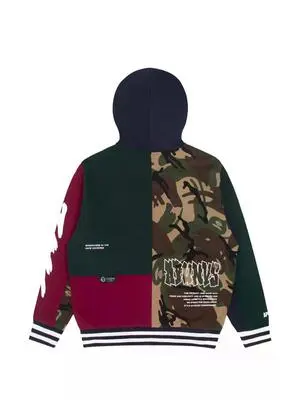 AAPE BY *A BATHING APE Moonface Camo Hoodie - Blue