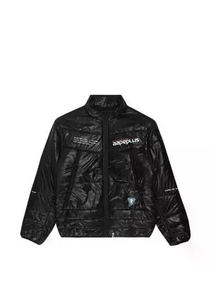 AAPE BY *A BATHING APE Quilted Logo-print Jacket