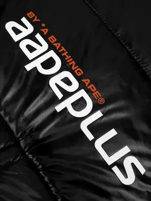 AAPE BY *A BATHING APE Quilted Logo-print Jacket