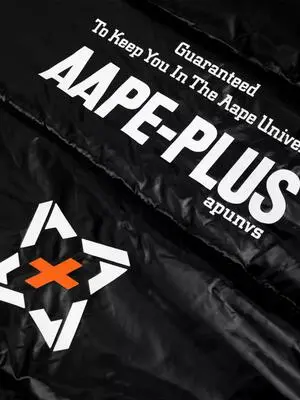 AAPE BY *A BATHING APE Quilted Logo-print Jacket