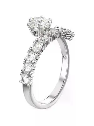 SWAROVSKI Matrix Cubic Zirconia Wrap-around Open Ring