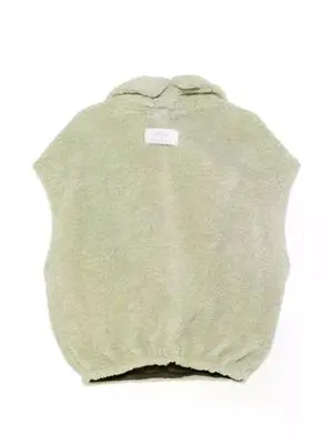 ALYSI Sleeveless Half-zip Gilet