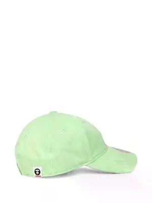 AAPE BY *A BATHING APE Moonface-patch Baseball Cap - Green