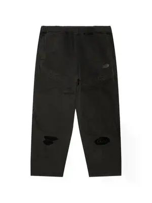 AAPE BY *A BATHING APE Moonface Logo-patch Track Pants - Black