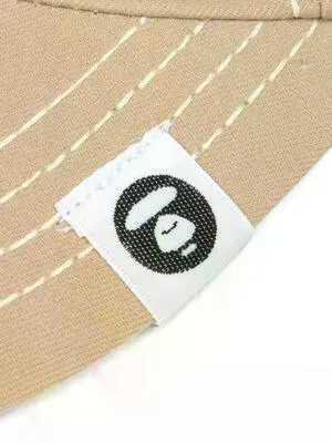 AAPE BY *A BATHING APE Logo-embroidered Contrast-stitch Cap