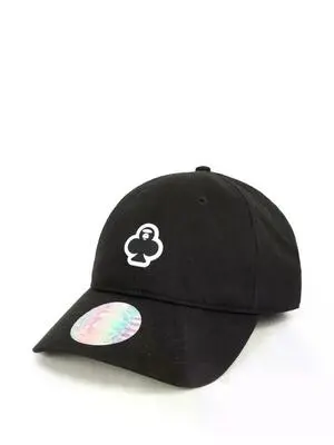 AAPE BY *A BATHING APE Clover Moonface Logo Cap - White