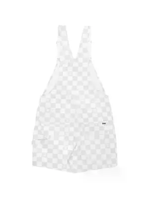 AAPE BY *A BATHING APE Moonface Checked Dungarees