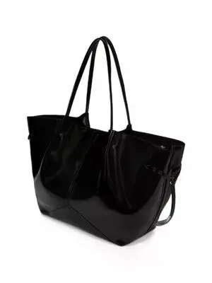 Karl Lagerfeld Large K/pierced Shiny Tote Bag