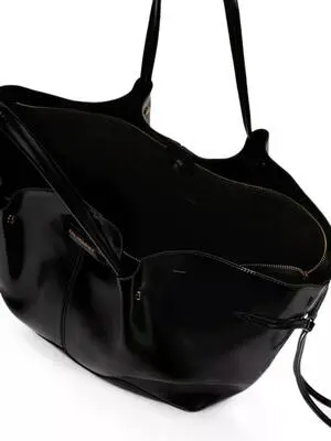 Karl Lagerfeld Large K/pierced Shiny Tote Bag