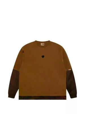 AAPE BY *A BATHING APE Moonface Logo T-shirt - Brown