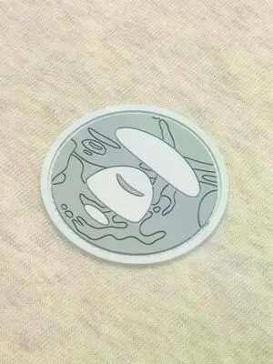 AAPE BY *A BATHING APE Moonface Patch Zip-up Hoodie
