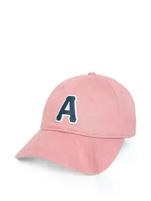 AAPE BY *A BATHING APE Letter-patch Curved-brim Cap - Pink