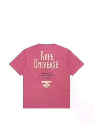 AAPE BY *A BATHING APE Moonface-print T-shirt