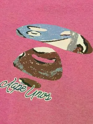 AAPE BY *A BATHING APE Moonface-print T-shirt