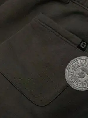 AAPE BY *A BATHING APE Moonface Patch Embroidered Track Pants