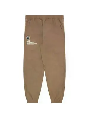AAPE BY *A BATHING APE Logo-print Track Pants - Black