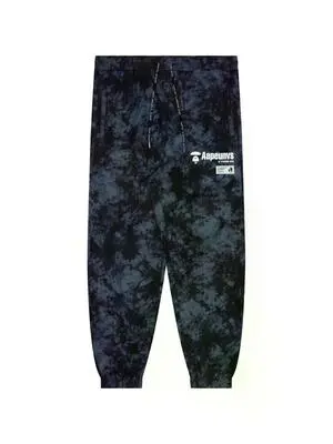AAPE BY *A BATHING APE Logo-print Track Pants - Black