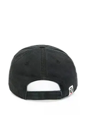 AAPE BY *A BATHING APE Embroidered Cap - Black